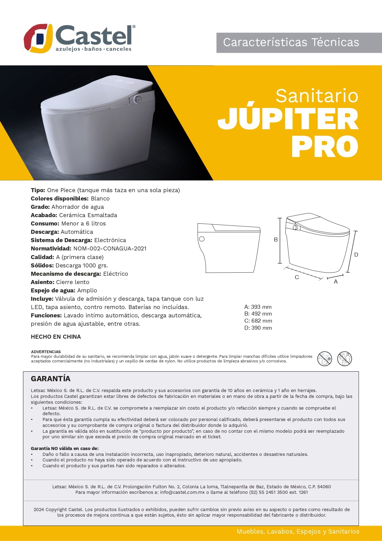 WC JÚPITER PRO